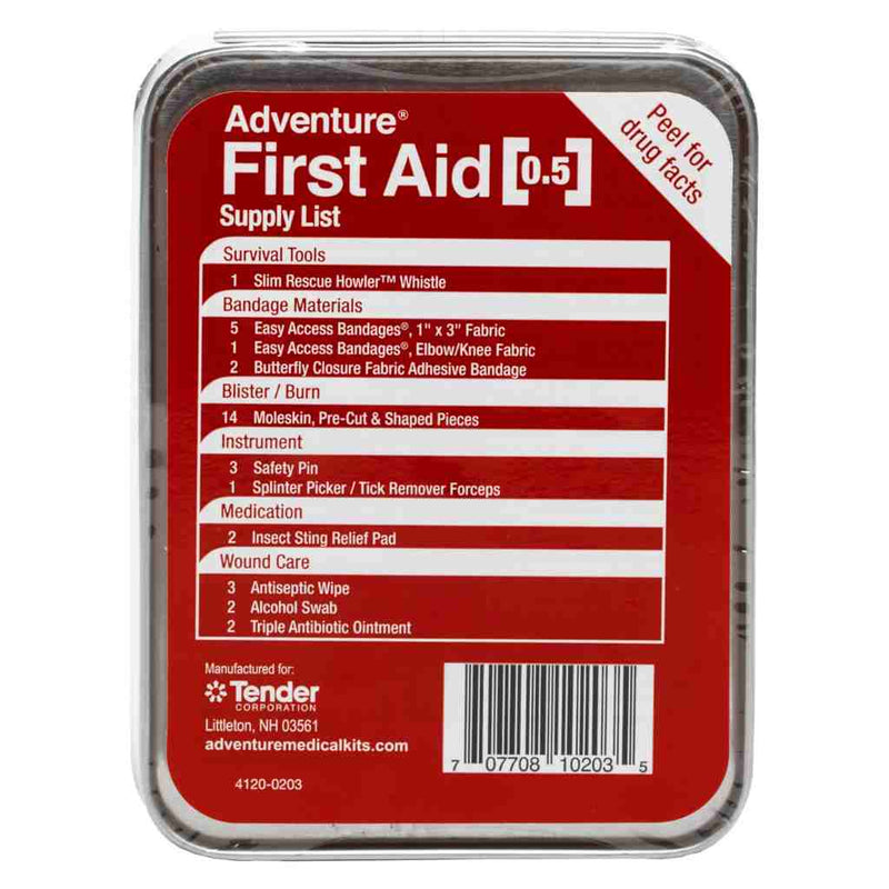 Adventure First Aid Kit Tin .5 - Adventure Medical Kits
